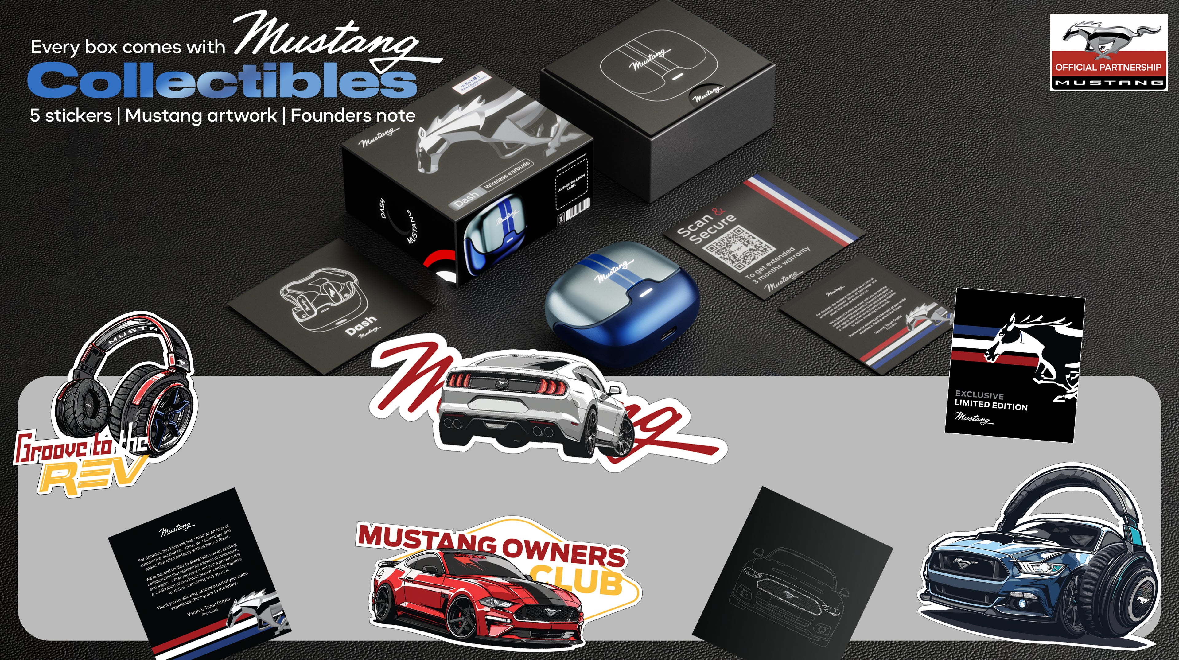 Buy Mustang Dash: Limited Edition Earbuds