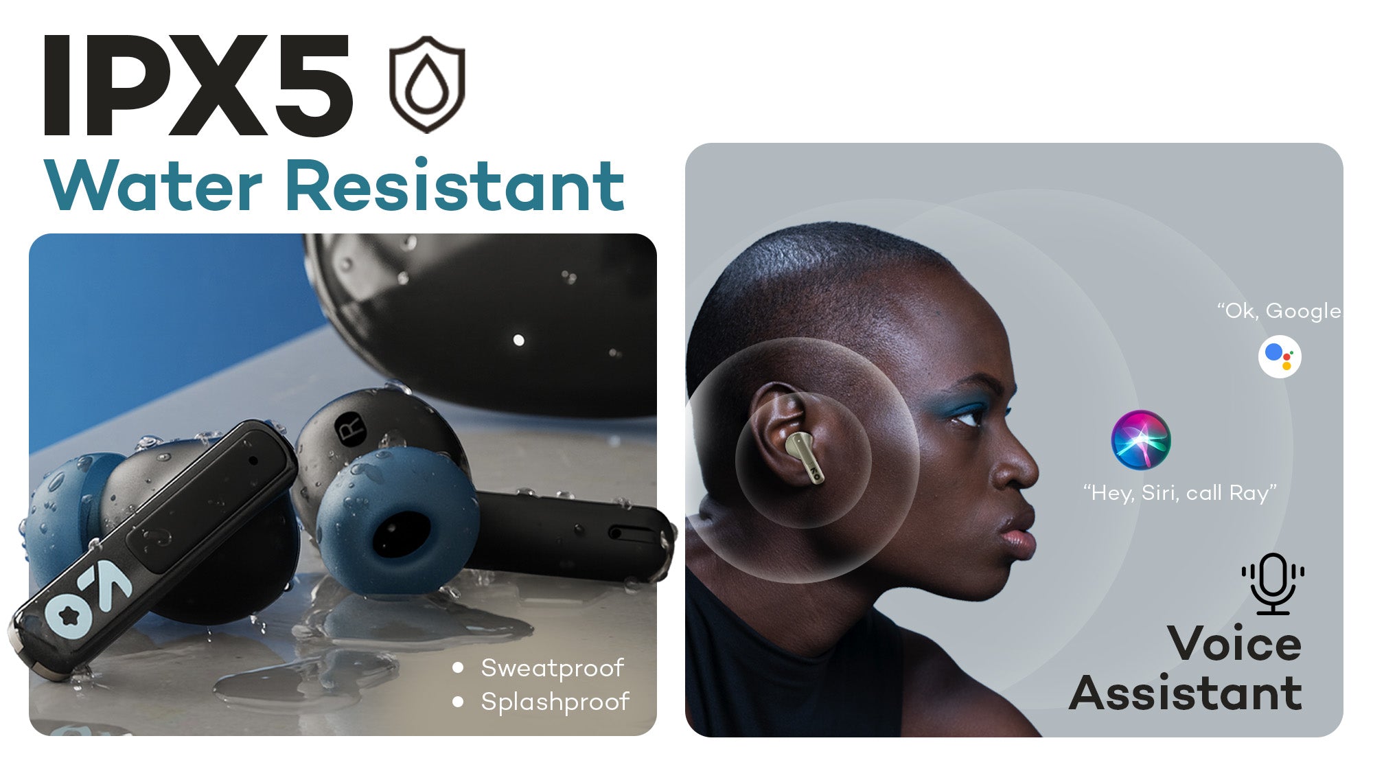 W60 | Wireless Earbuds with 50 Hours Playtime, BoomX Bass