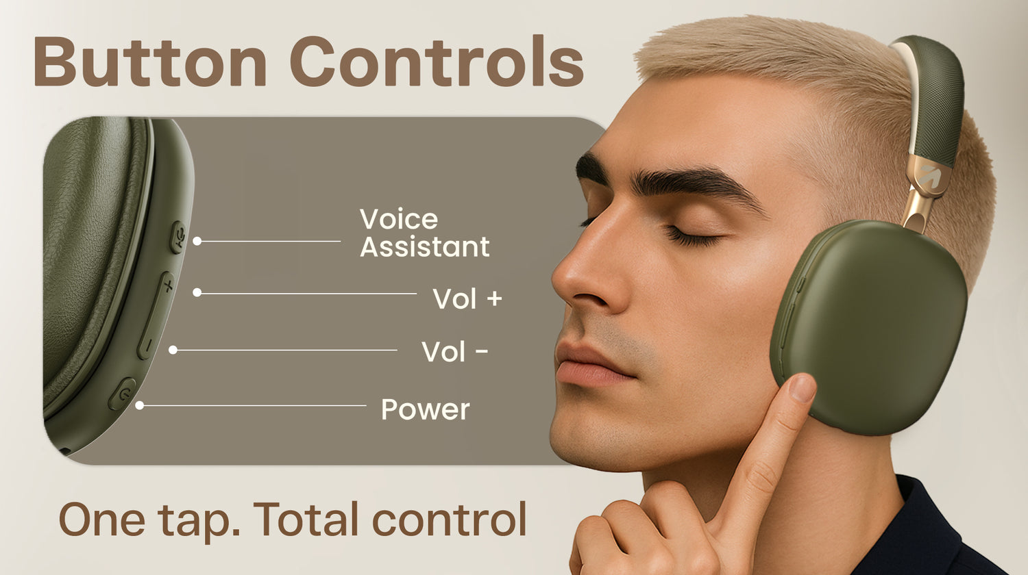 GoBoult Fluid X Pro Headphones | 70 Hours Battery & Foldable Design