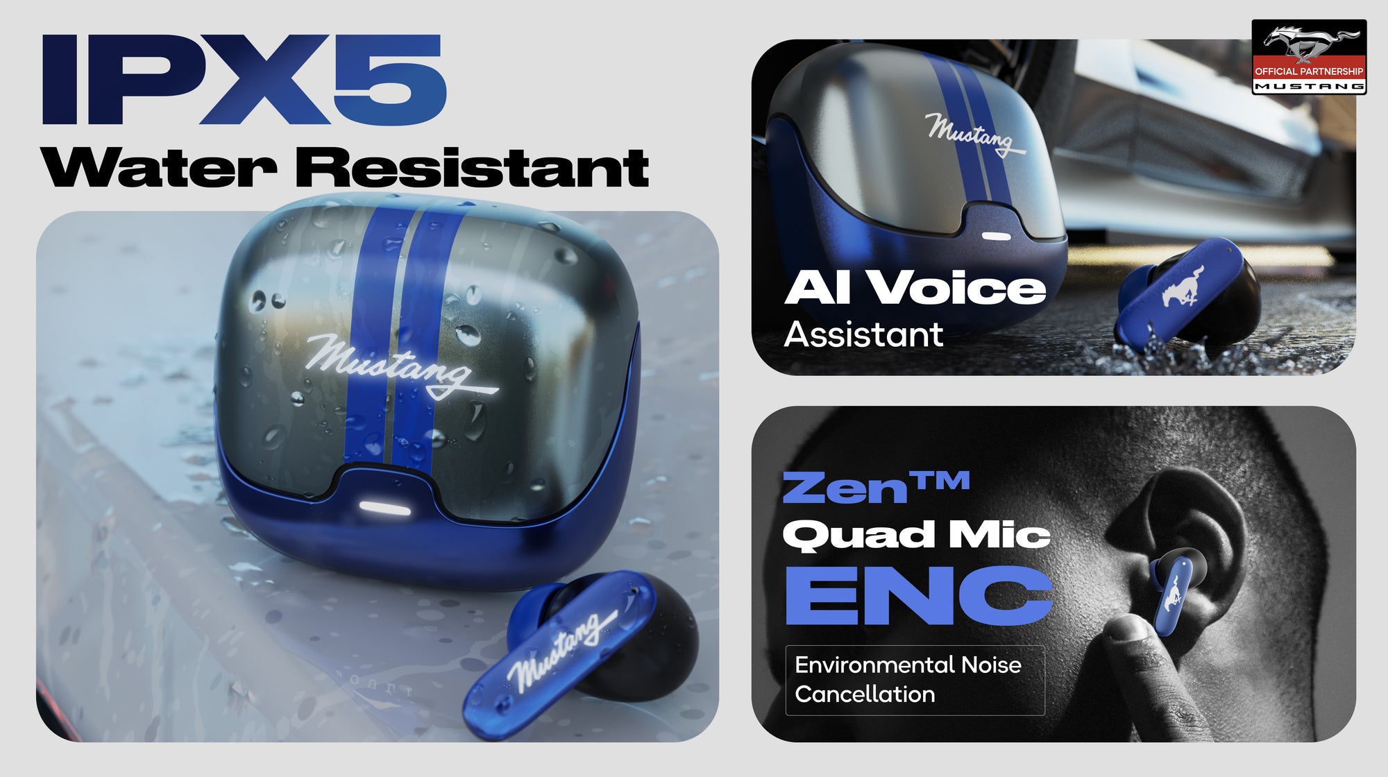 Buy Mustang Dash: Limited Edition Earbuds