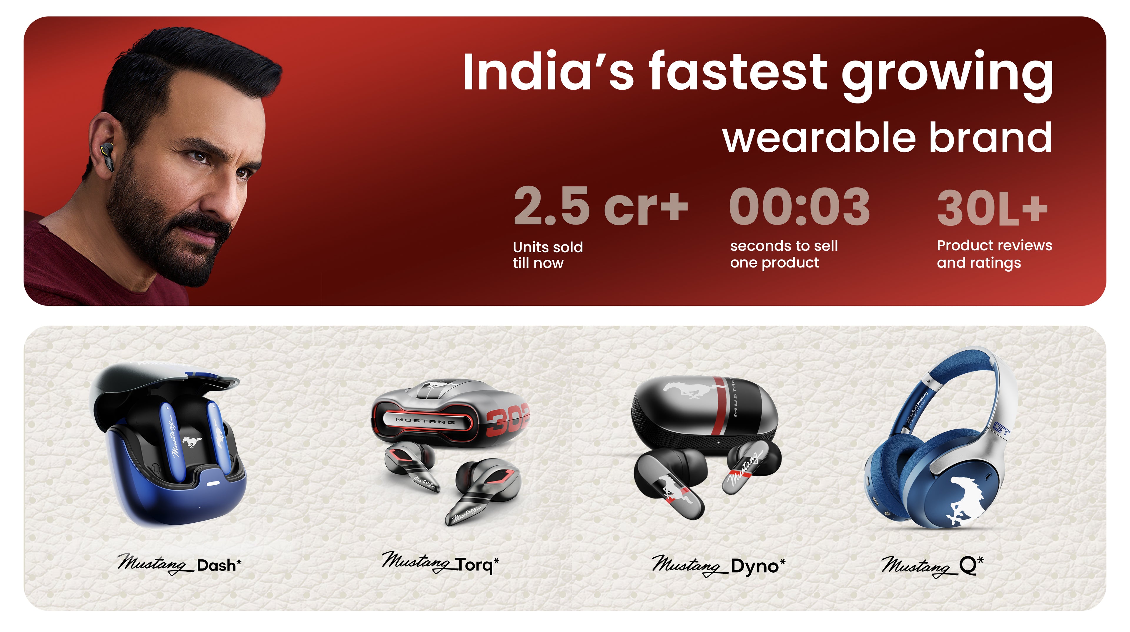 Buy GoBoult Mustang Dash Earbuds | Wireless Earbuds with 100 Hours Playtime