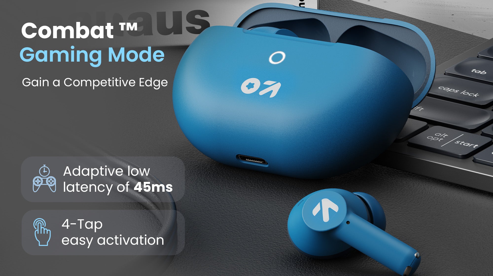 Buy GoBoult W40 Earbuds | True Wireless Earbuds with 48H Playtime