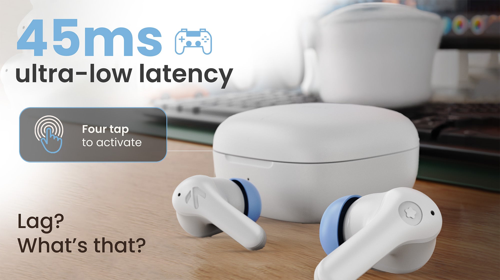 Cyborg | Top Gaming Earphones with 40 ms Low latency