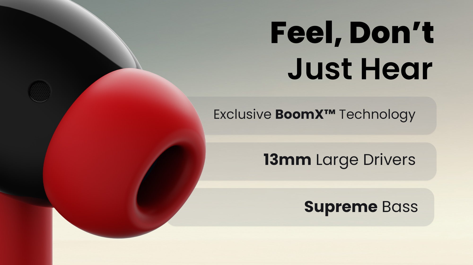Buy GoBoult W40 Earbuds | True Wireless Earbuds with 48H Playtime