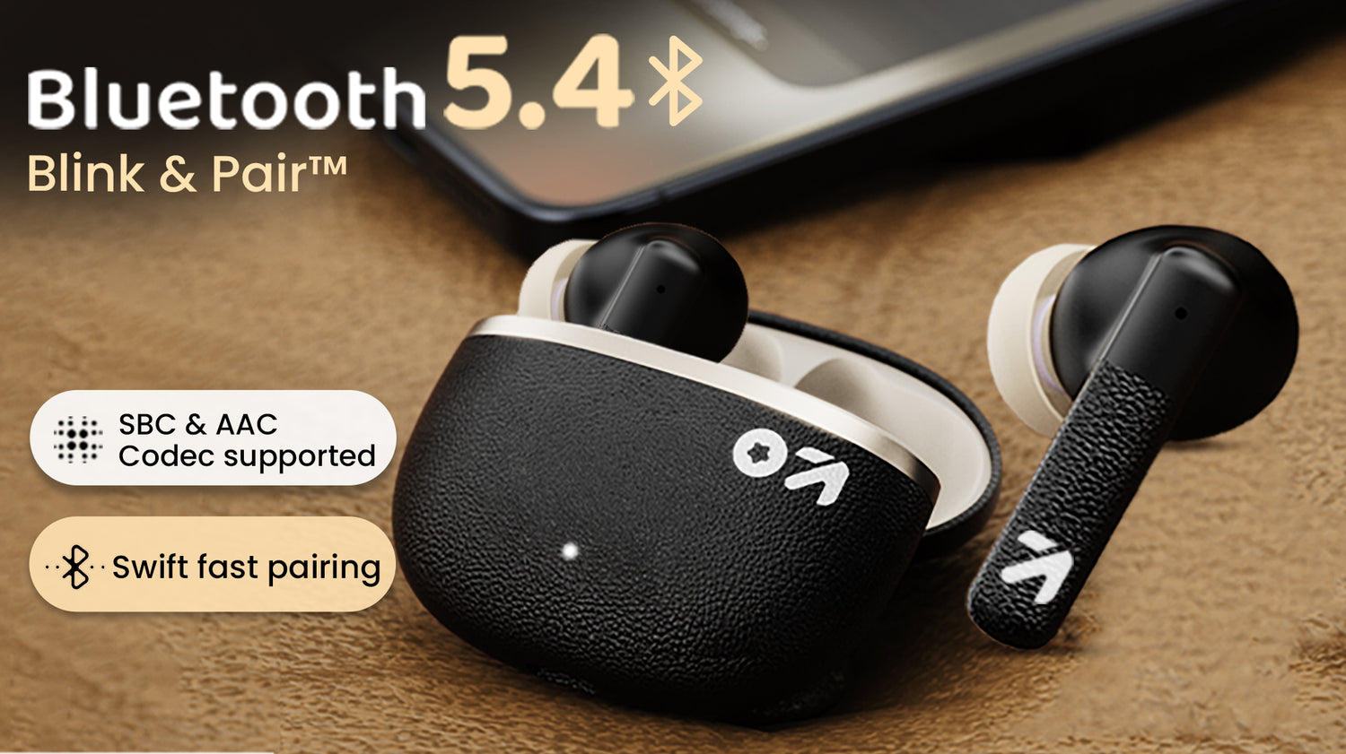 Buy GoBoult W45 Earbuds | 50H Playtime, BoomX Bass & IPX5 Rating
