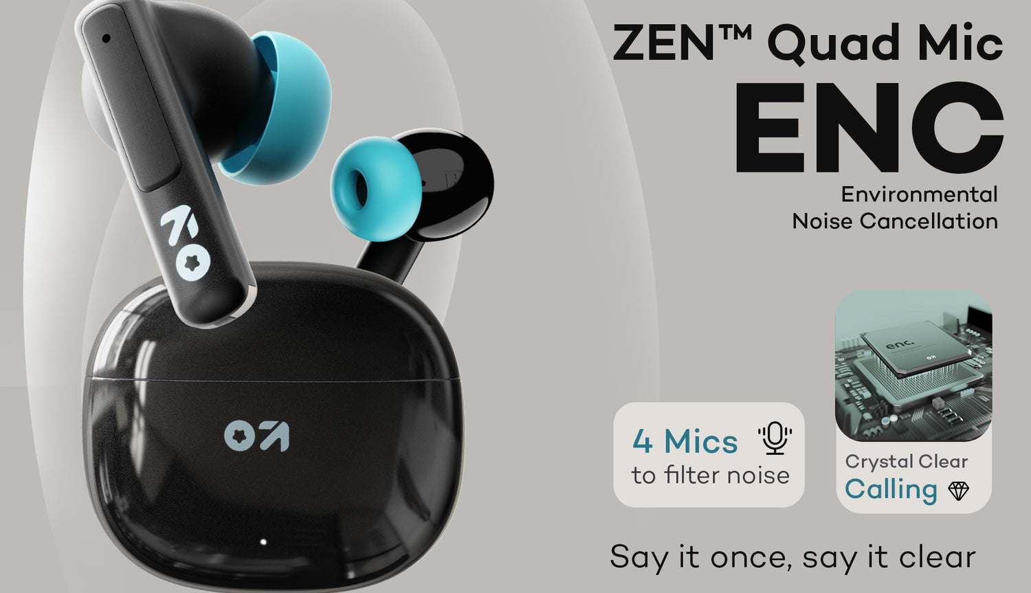 W60 | Wireless Earbuds with 50 Hours Playtime, BoomX Bass