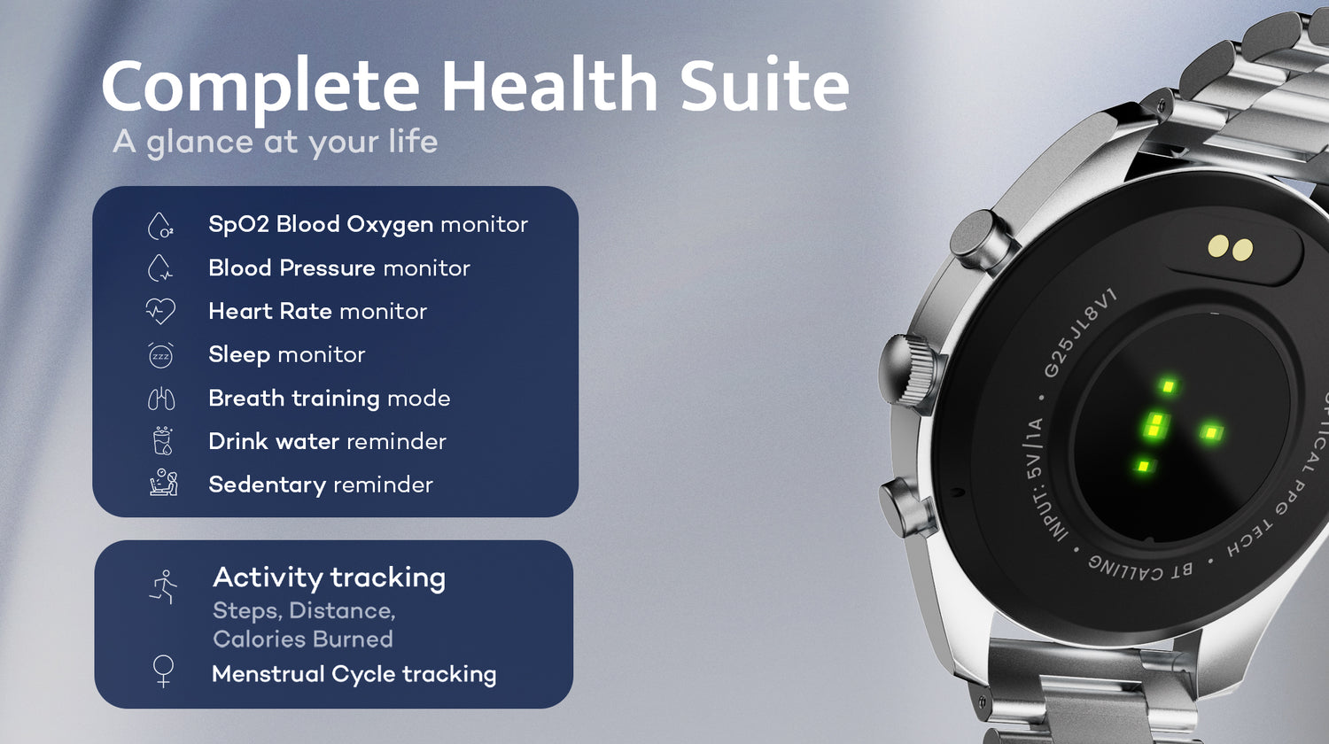 Mirage | Smartwatch with 500 Nits high Brightness